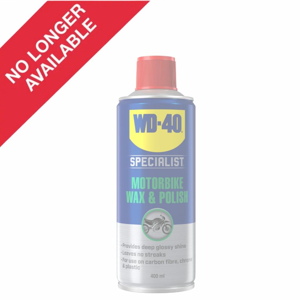 WD-40 Specialist Motorcycle Polish & Wax Spray 400ml