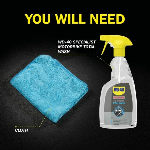 WD-40 Specialist Motorcycle Polish & Wax Spray 400ml