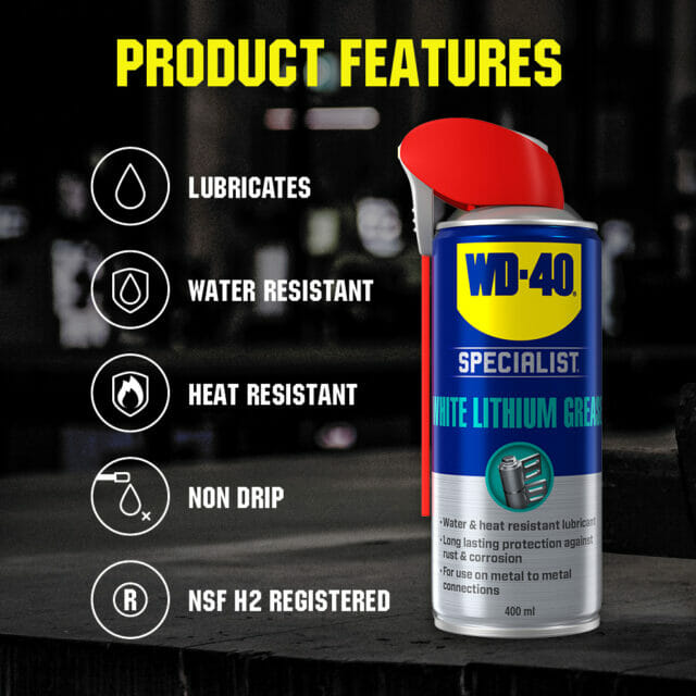 WD-40 Specialist White Lithium Grease Spray