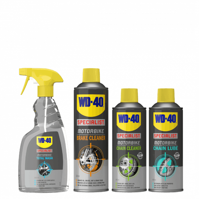 WD-40 Specialist Motorbike Product Range